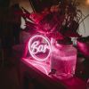 Freestanding Bar Sign in Circle | CUSTOM NEON® LED Bar Signs for Sale