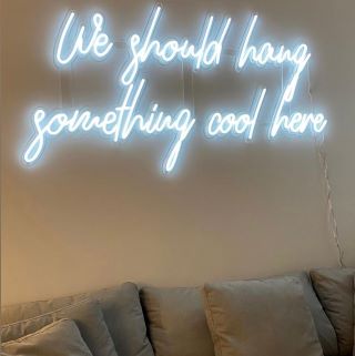 Custom Neon® Sign Ideas for Living Room Decor LED Neon Lounge Signs